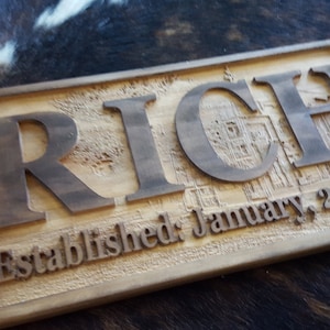 Personalized Rustic Anniversary or Wedding Gift Sign - Etsy