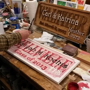 Personalized Rustic Anniversary or Wedding Gift Sign - Etsy