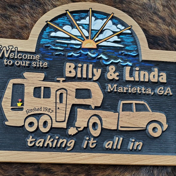 Personalized Rv Sign - Etsy