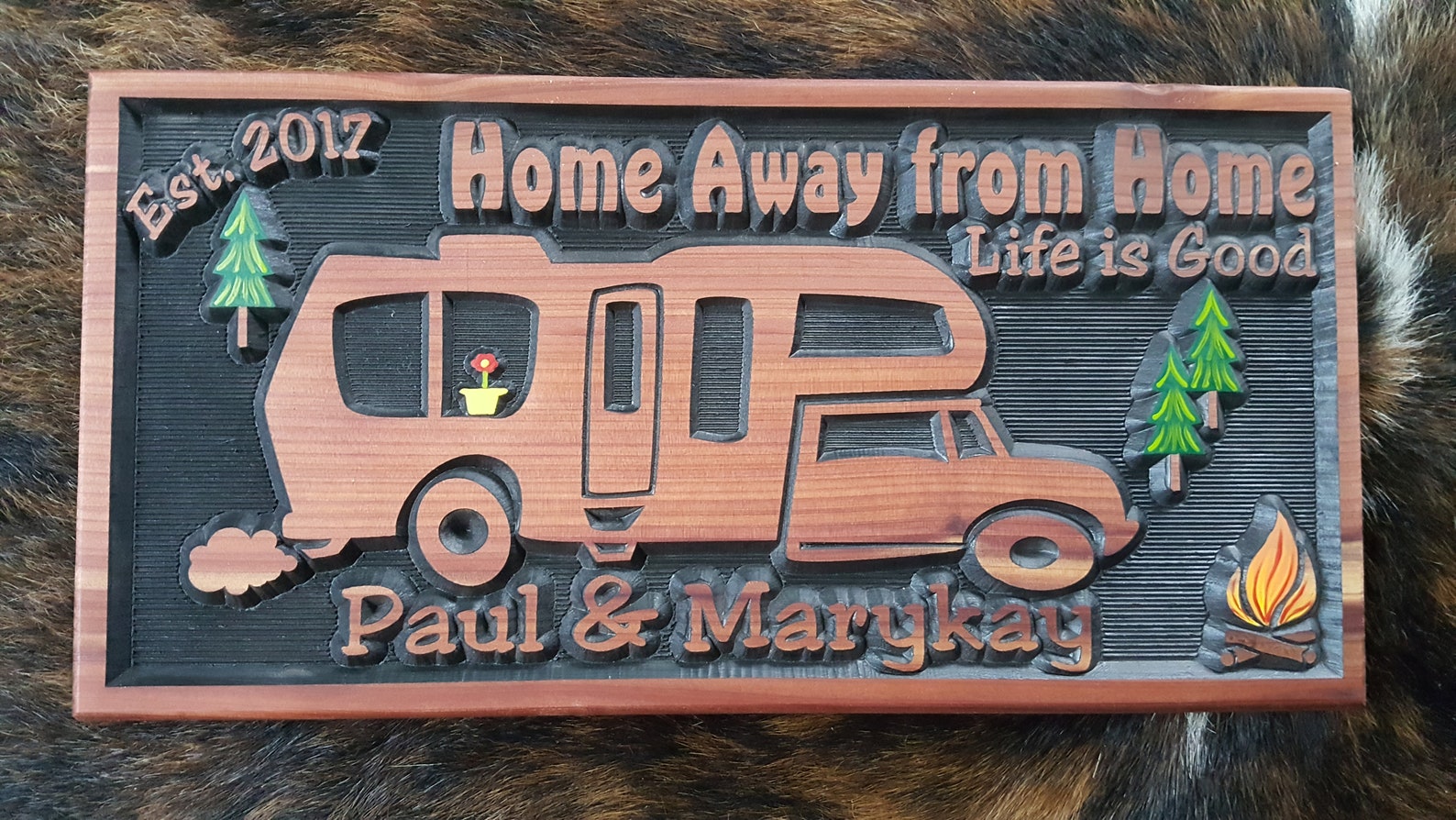 Personalized RV Class C Sign Camping Home is Where You - Etsy