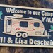 Personalized Camper Sign Life is a Highway Bumper Pull Camper tiny ...