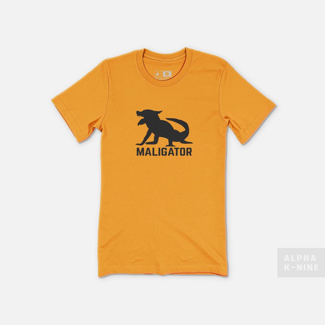 Maligator Unisex T-shirt-ak9, Alpha Knine, Dog Shirt for Women, Dog ...
