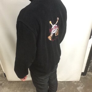 Vintage 90's Original Hard Rock Ankara, Turkey Classic Fleece Pullover ...