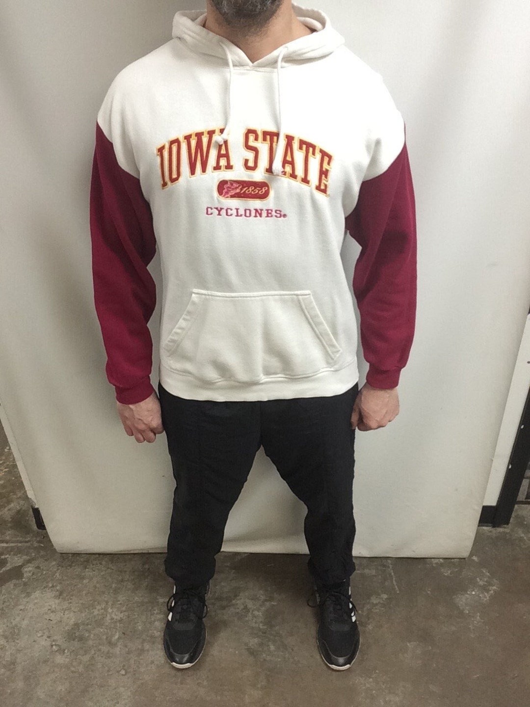 Vintage Iowa State Cyclones Hoodie: 2000s College Football Sweatshirt ...