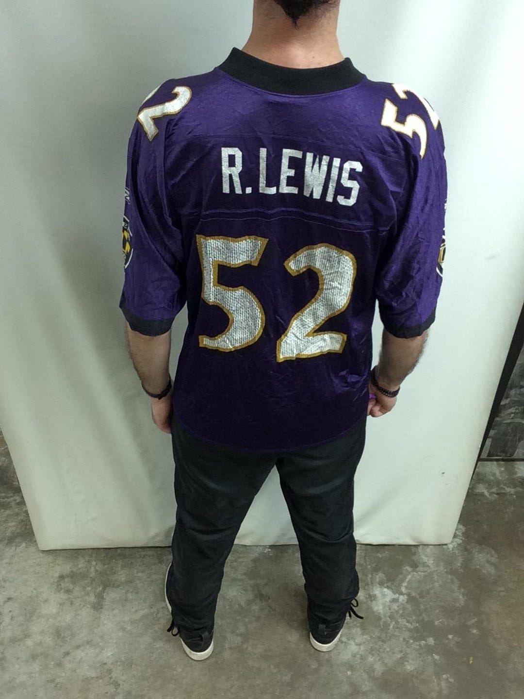 Vintage Ray Lewis Baltimore Ravens Jersey: Reebok NFL Football, Size M ...