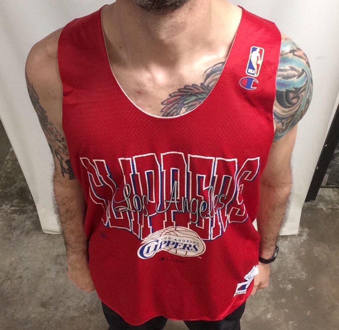 Vintage 90's NBA Los Angeles LA Clippers Red White & Blue Classic ...