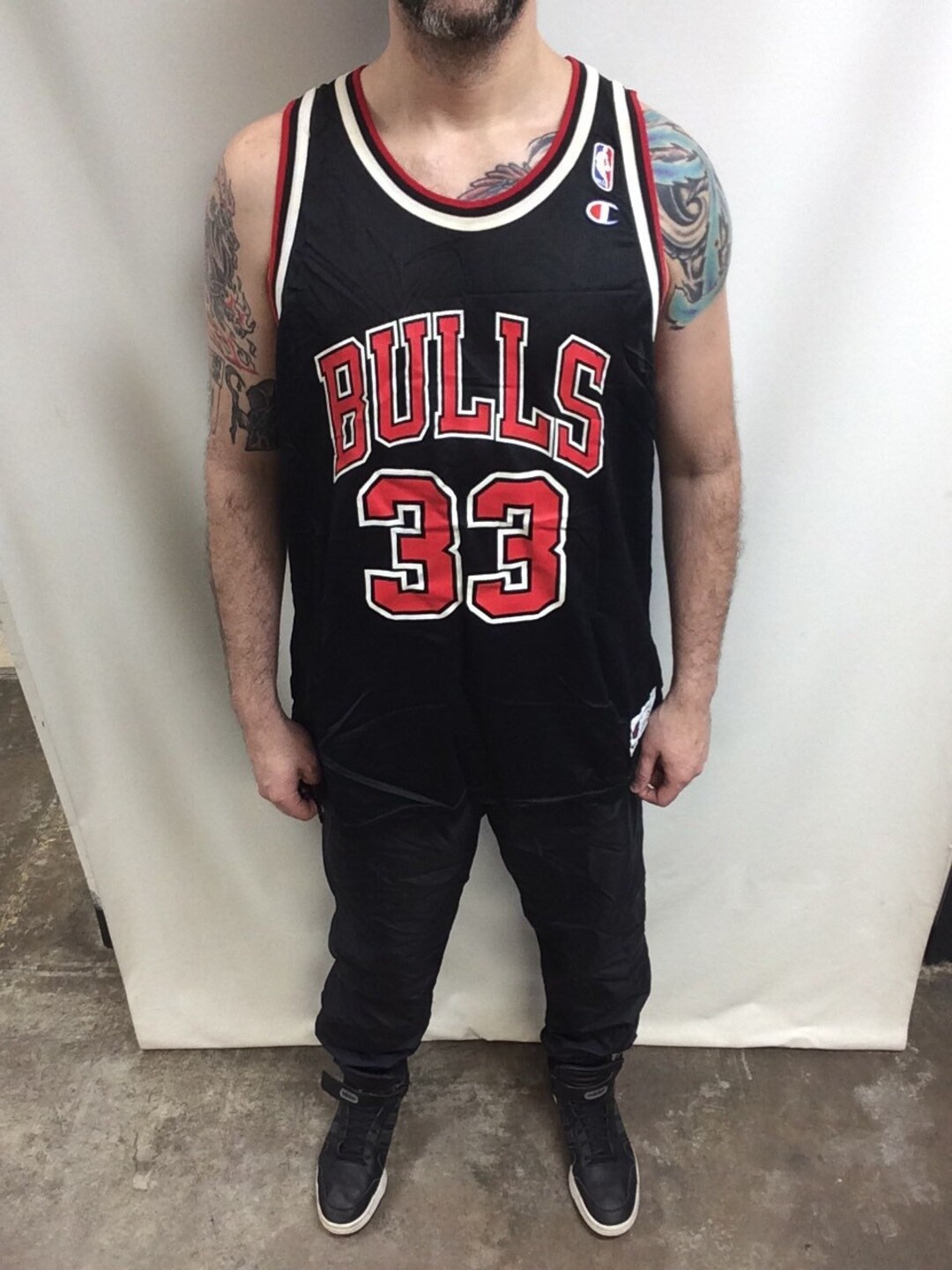 Vintage (1990’s) Original NBA Chicago Bulls Pippen Champion Basketball ...
