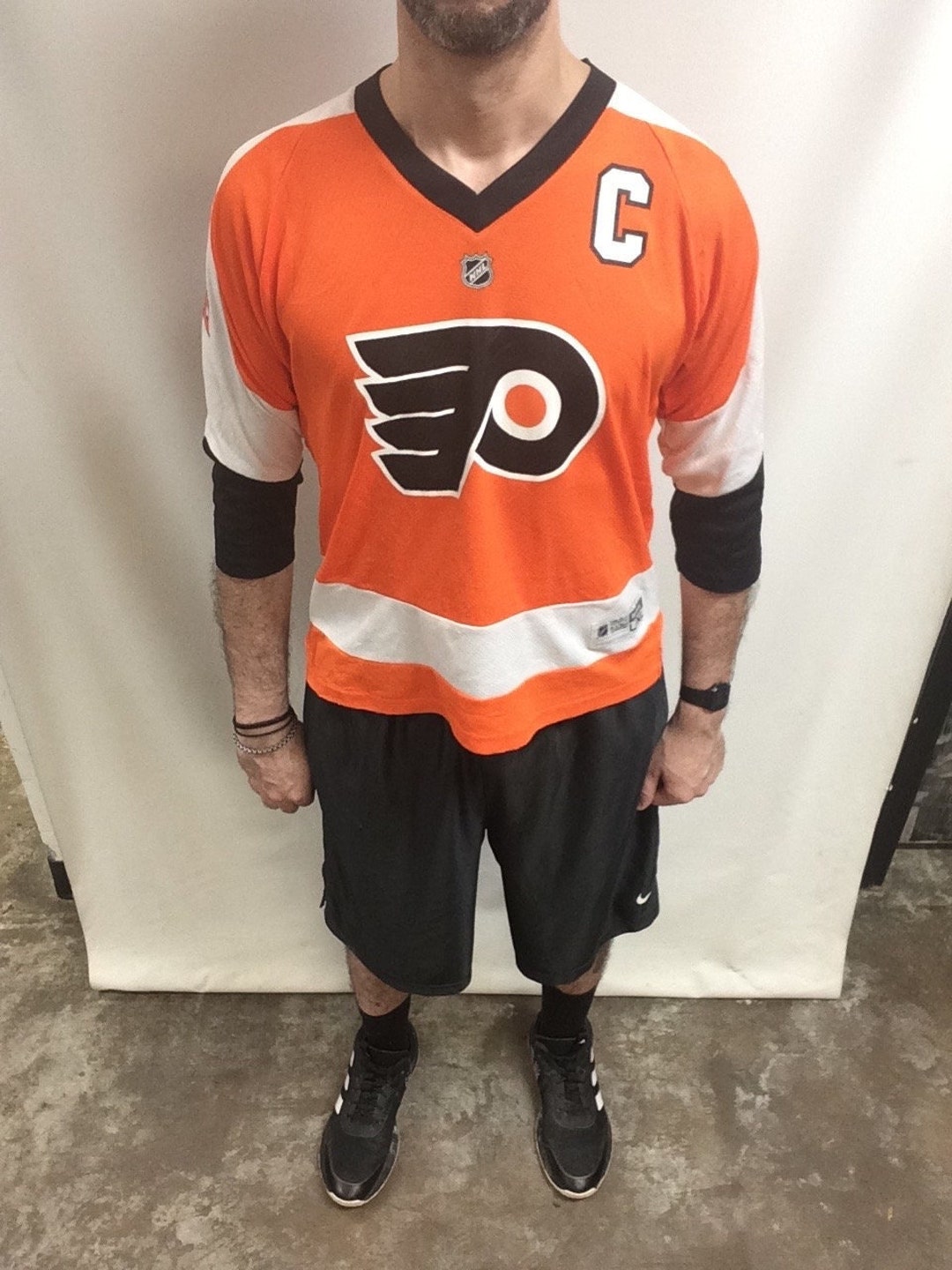 Vintage 2000's Original NHL Philadelphia Flyers #18 Mike Richards ...