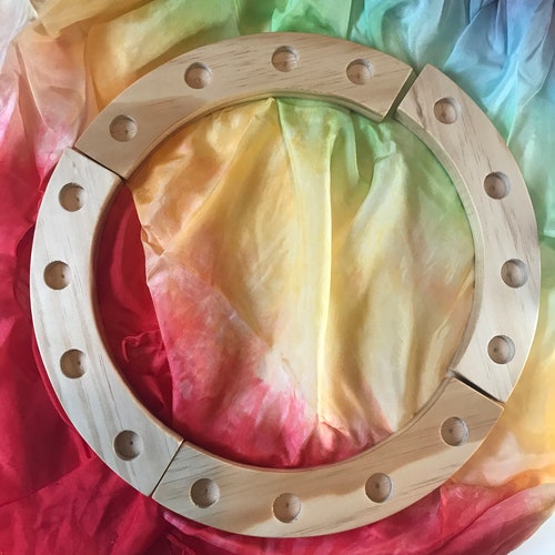 Waldorf Birthday Ring Wooden Candle Holder German Birthday | Etsy