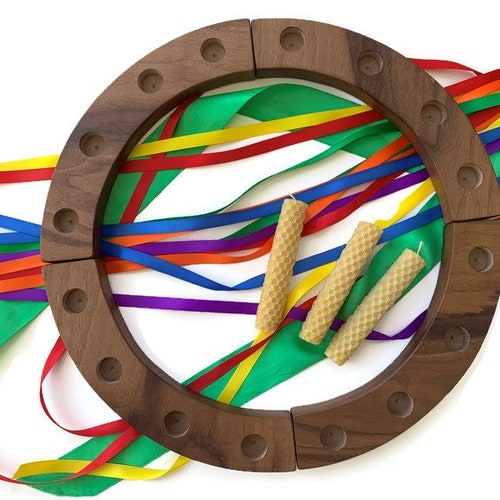 Large Waldorf Birthday Ring Celebration Centerpiece Wooden - Etsy