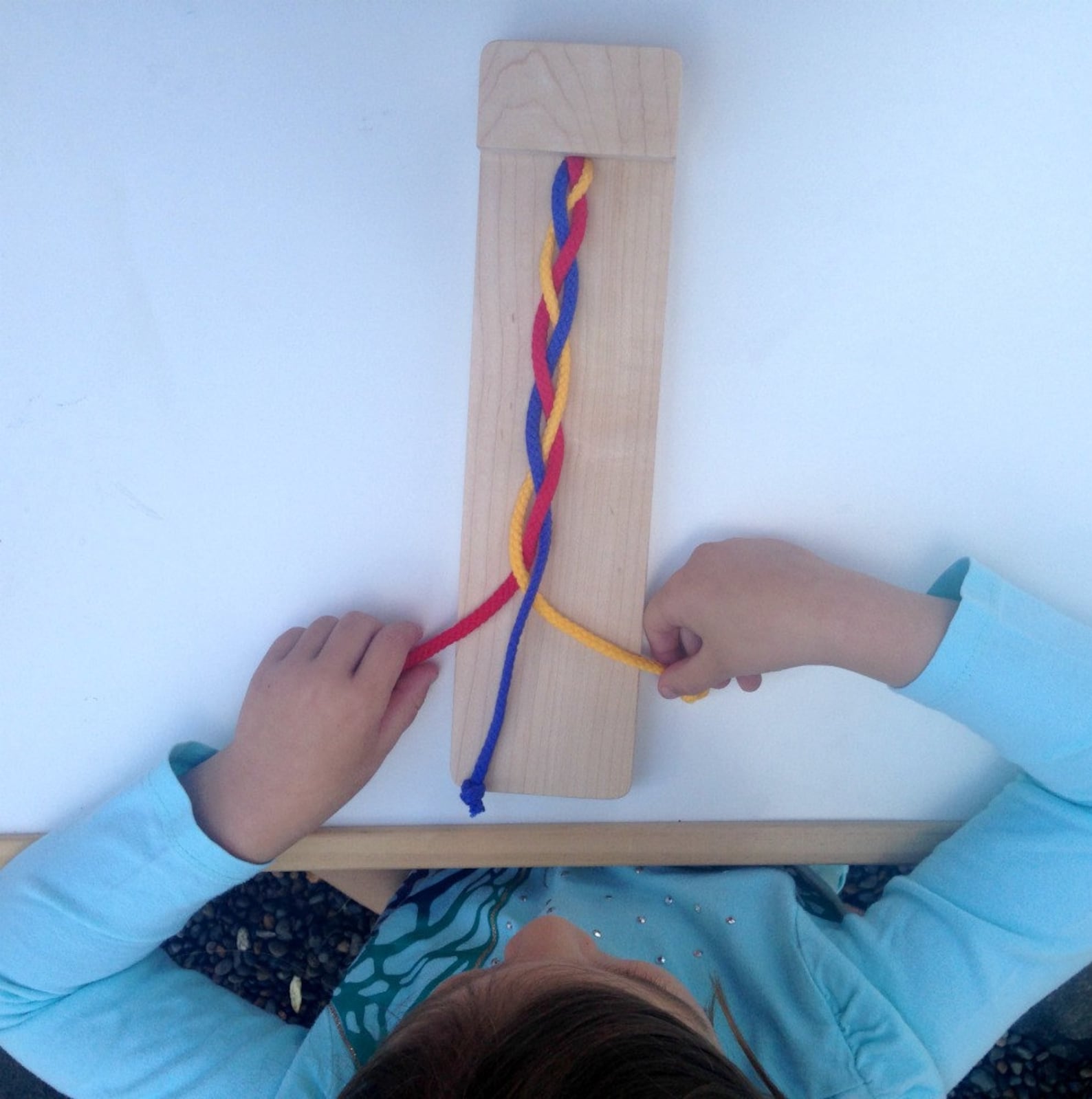 Braiding Board, Montessori Supplies, Learning Toys for Children, Fine ...