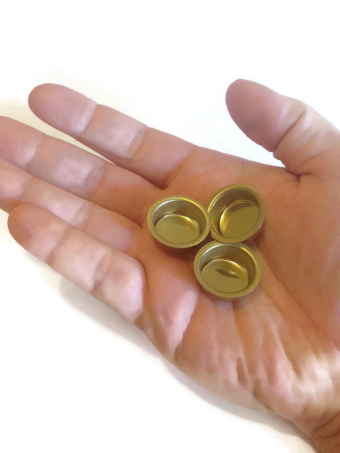 Brass Candle Holder Candle Drip Cups Brass Candle Inserts - Etsy