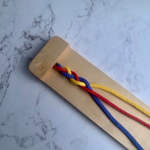 Braiding Board, Montessori Supplies, Learning Toys for Children, Fine ...