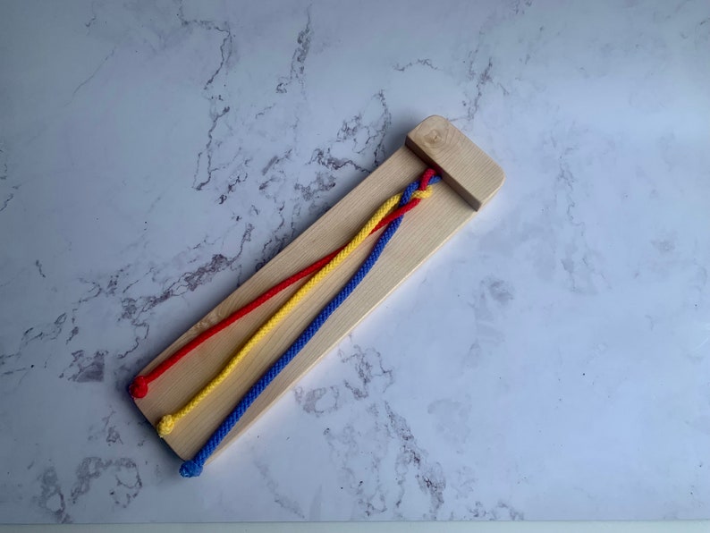 Braiding Board, Montessori Supplies, Learning Toys for Children, Fine ...