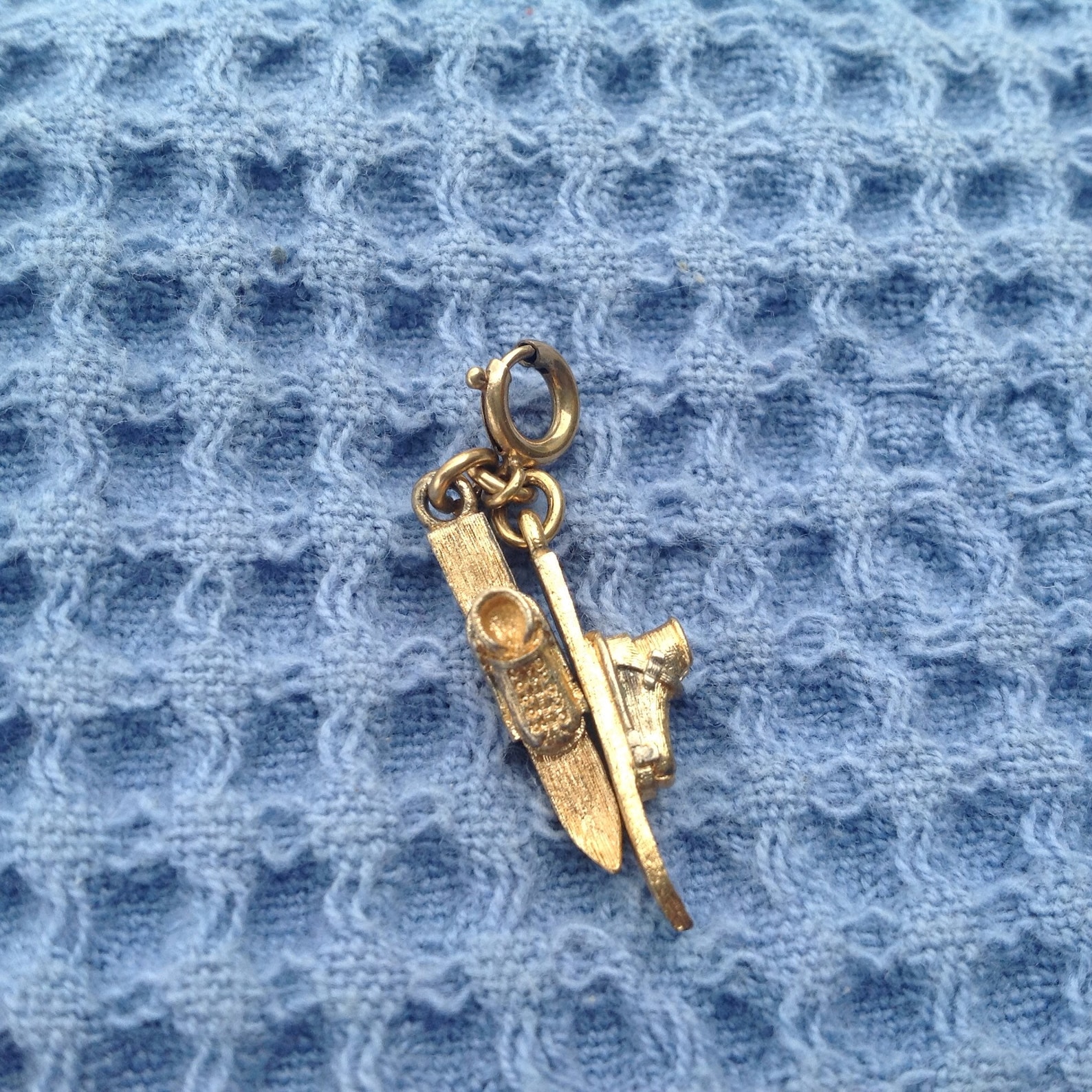 GOLD Monet Charms - Etsy