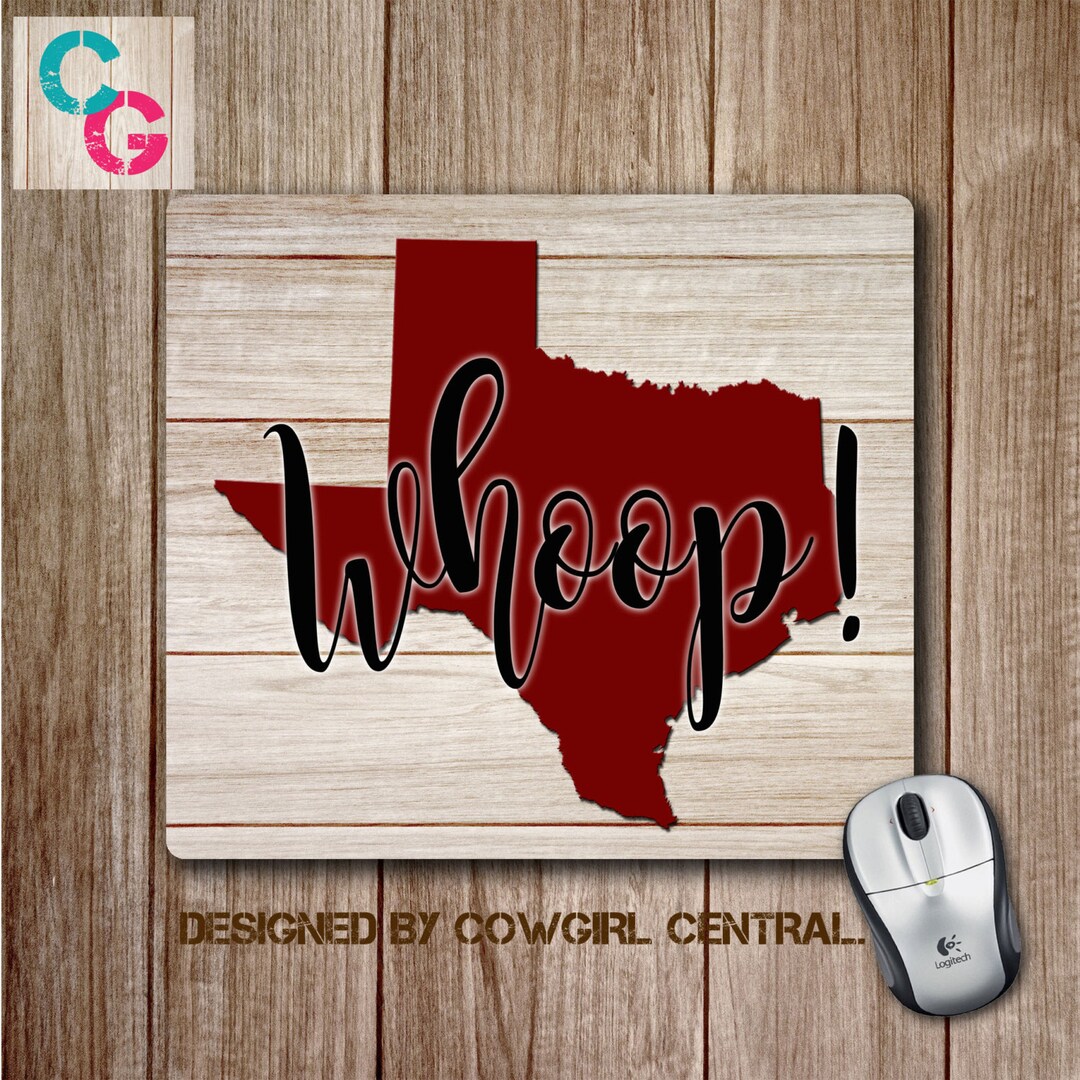 Texas Aggies Mouse Pad on Plank Background Gig Em Mouse Pad - Etsy