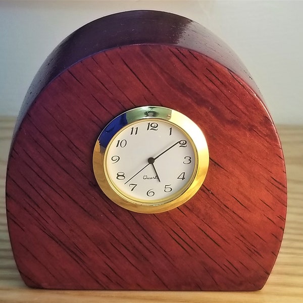 Exotic Wood Clock - Etsy