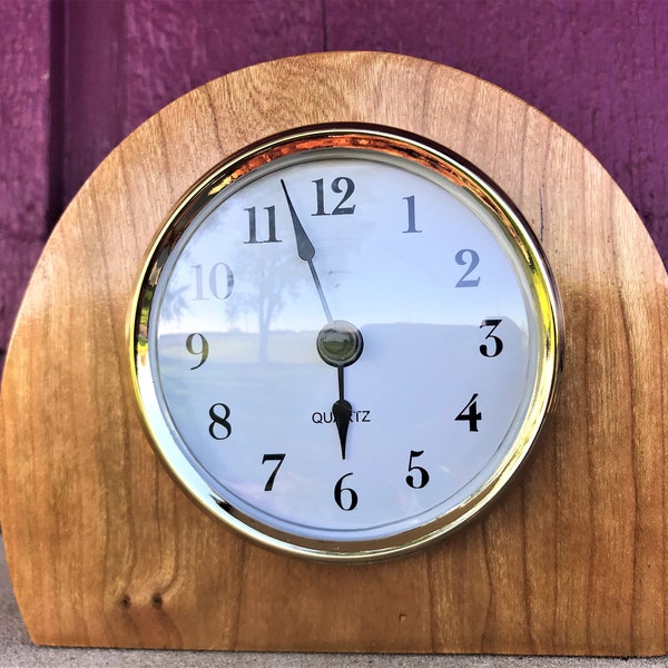 Exotic Wood Clock - Etsy
