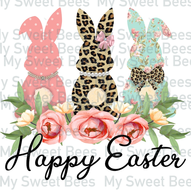 Happy Easter Print - Etsy