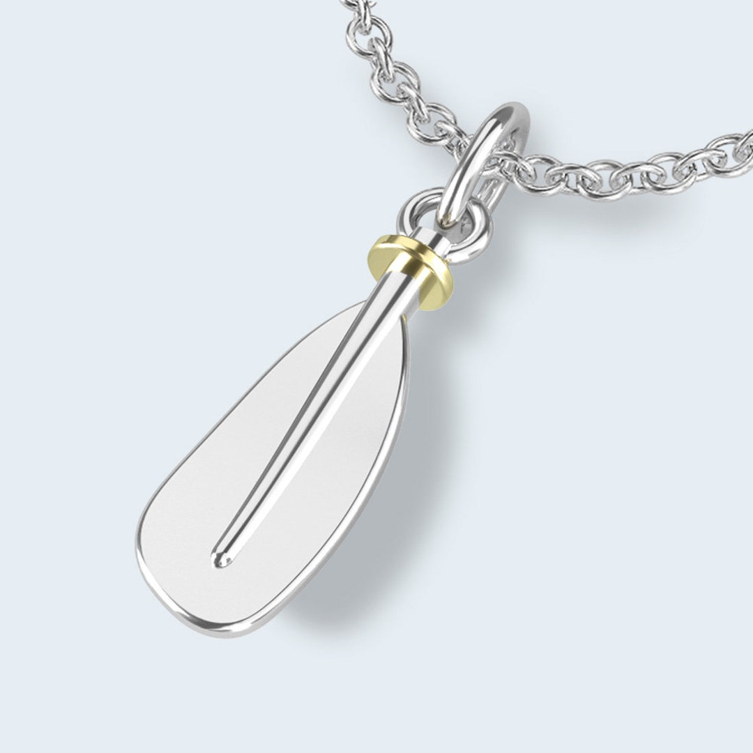 Kayak Paddle Pendant Gifts for Kayakers Made Out of 925 Silver Explore ...