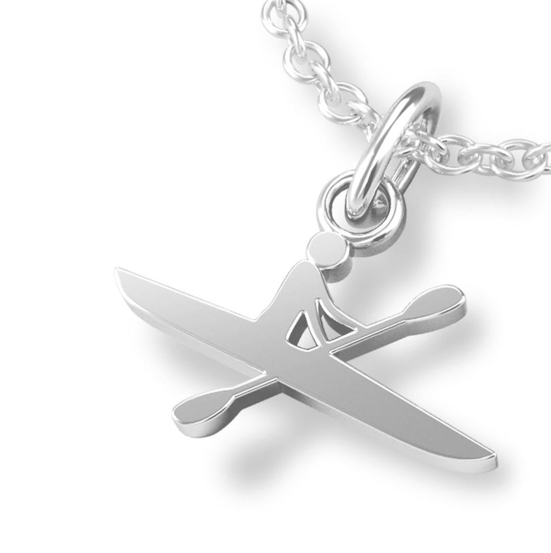 Kayak Athlete-inspired Pendant | Kayaking Necklace | Shop for Kayak ...