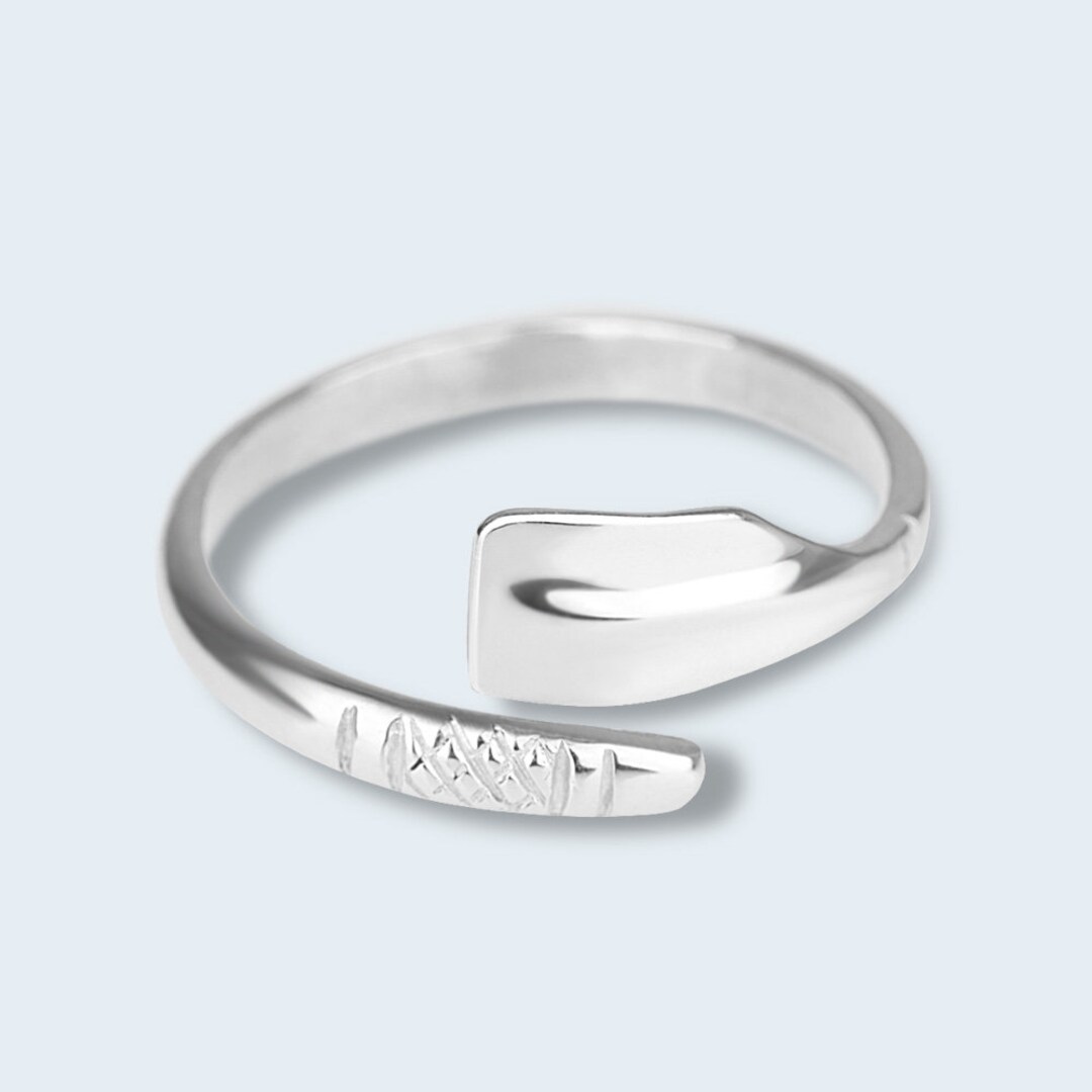 Handmade Oar Ring, Rowing Jewelry, Rowing Crew Gift, Rowing Ring ...