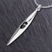 Kayak Boat Pendant / Necklace Kayak Jewelry With a Kayak Boat Perfect ...