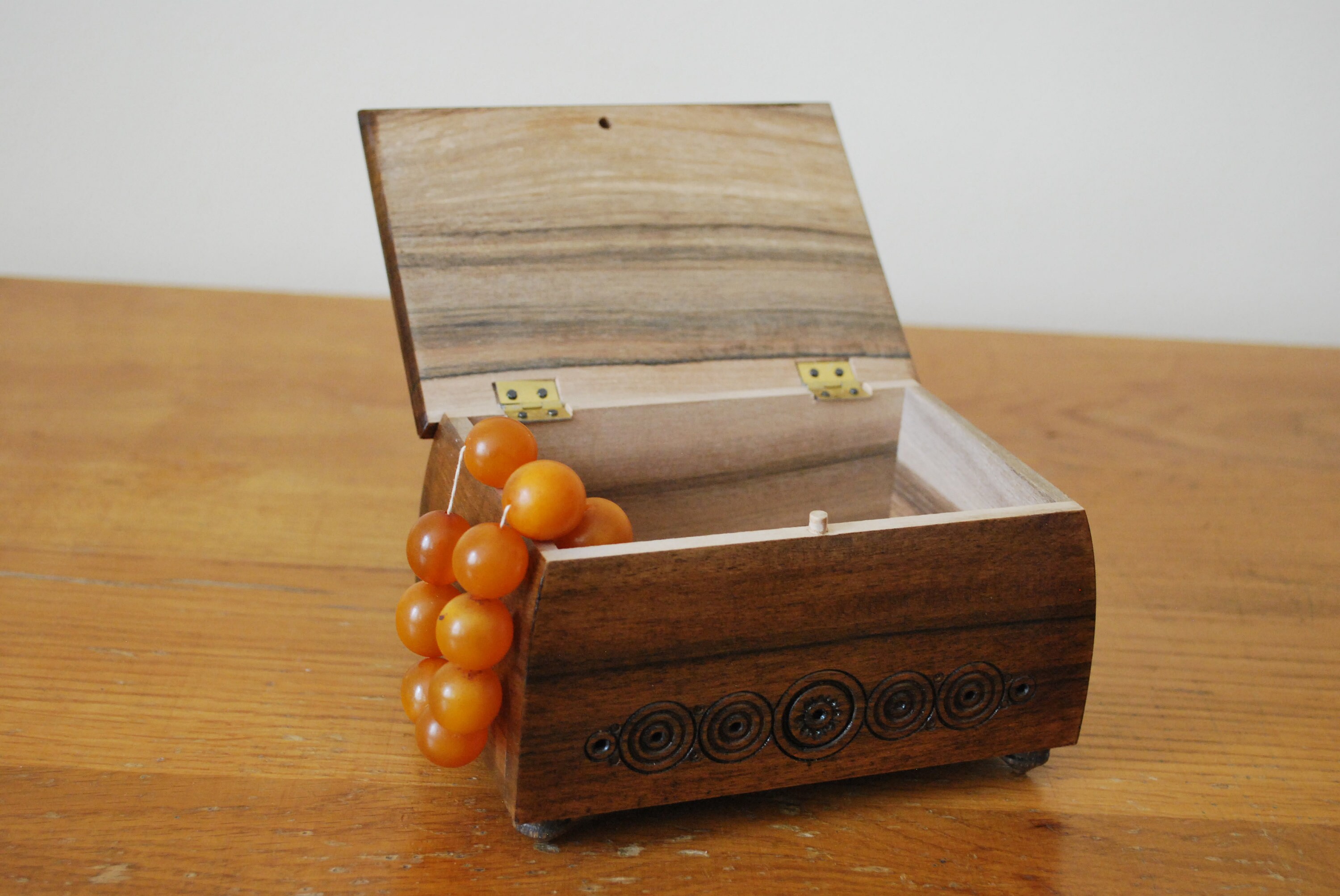 Wooden Jewelry Box Carved Casket Wedding Gift Women Wood - Etsy