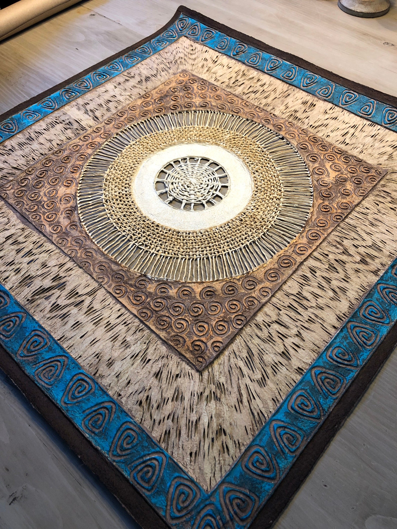 Mexican Amate or HandCrafted Bark Paper Frame Not Included | Etsy