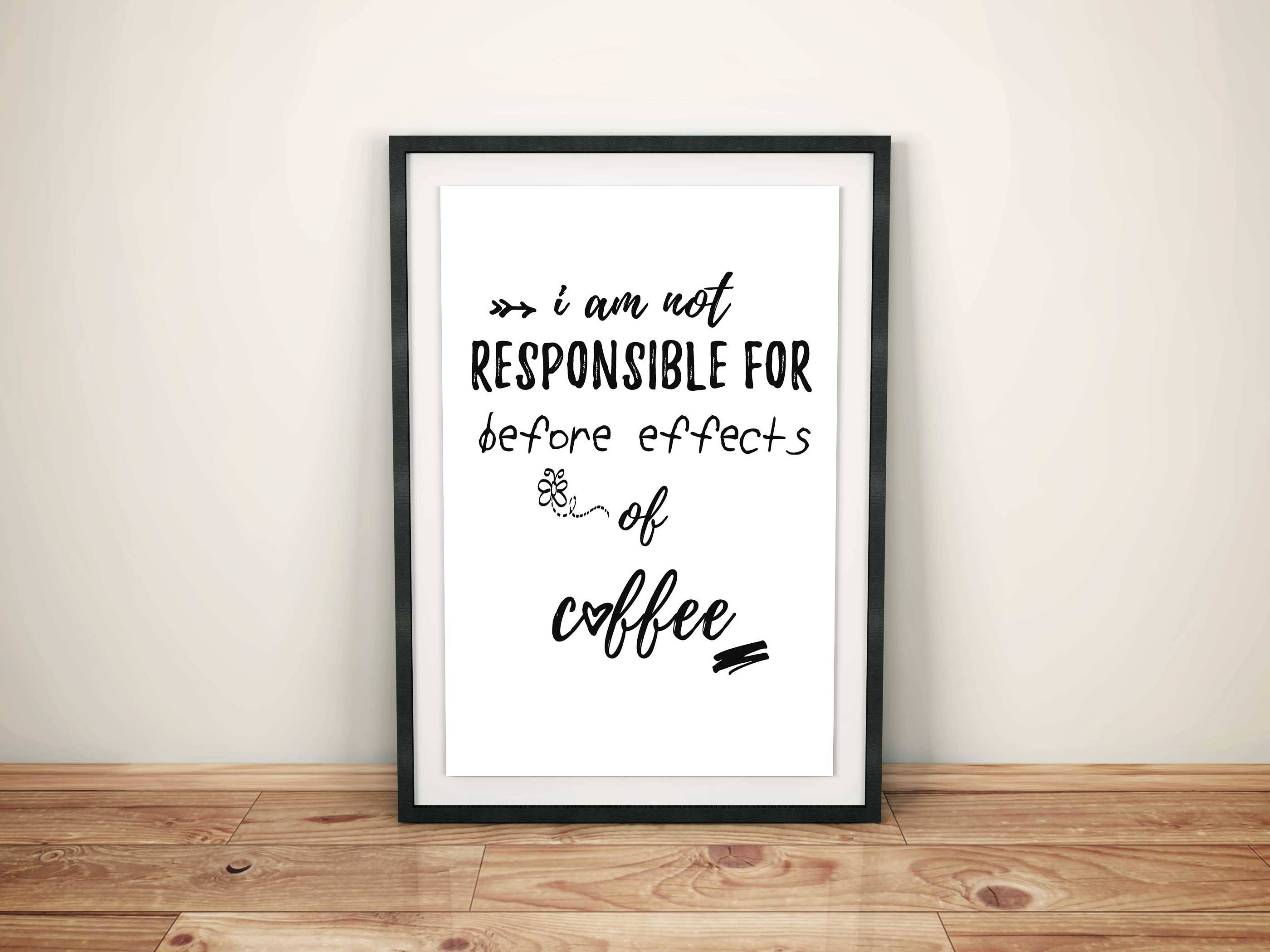 Funny Coffee Printable Poster Instant Download - Etsy