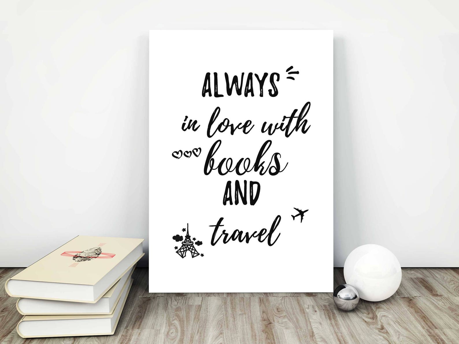 Book Addict Poster, Travel Addict Poster, Travel Lover Gift, Book Lover ...