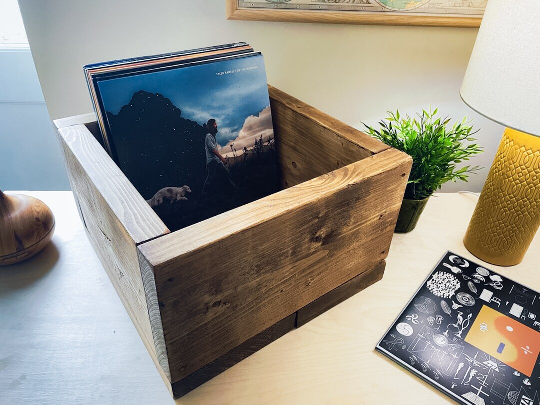 Scaffold Board Vinyl Crate Solid Wooden LP 12 Record - Etsy