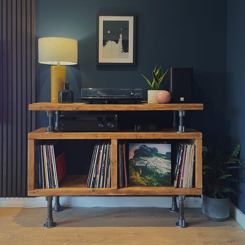 Tv Record Player Unit - Etsy UK