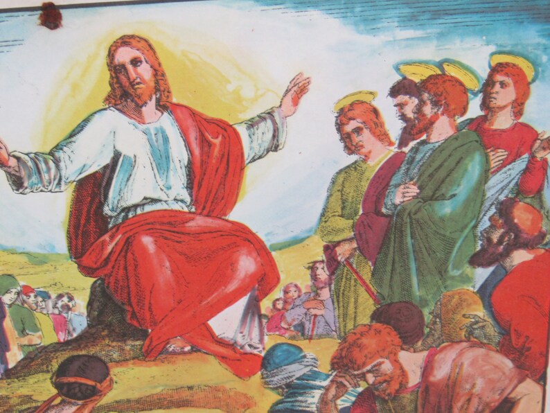 Educational Christian Wall Chart Jesus Conditional - Etsy