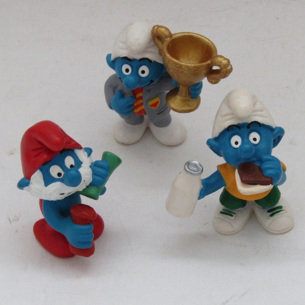 Smurf Figures - Etsy