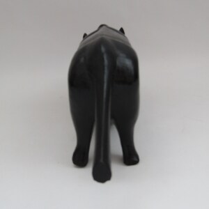 Ebony Hippo, African Old Sculpture, Hippo Wooden Sculpture, Hippo Wood ...
