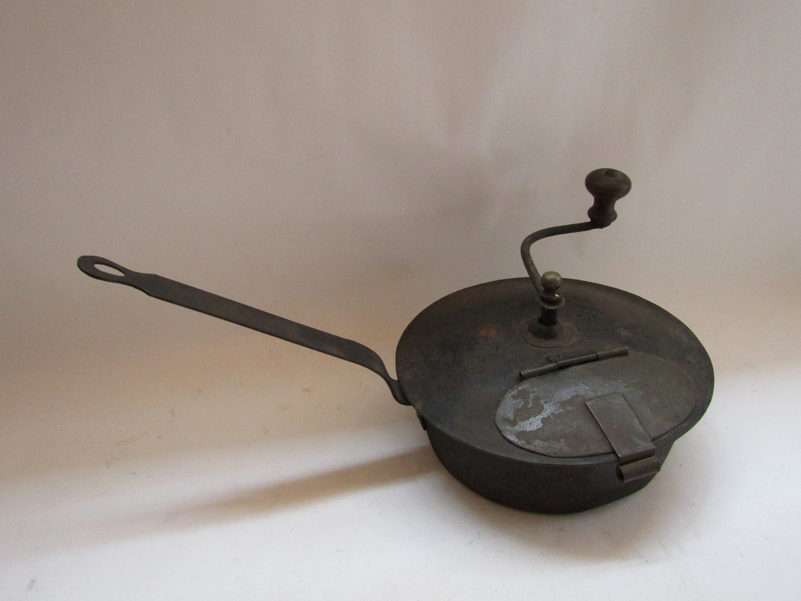 Antique Metal Greek Coffee Roaster Antique Coffe Roaster - Etsy