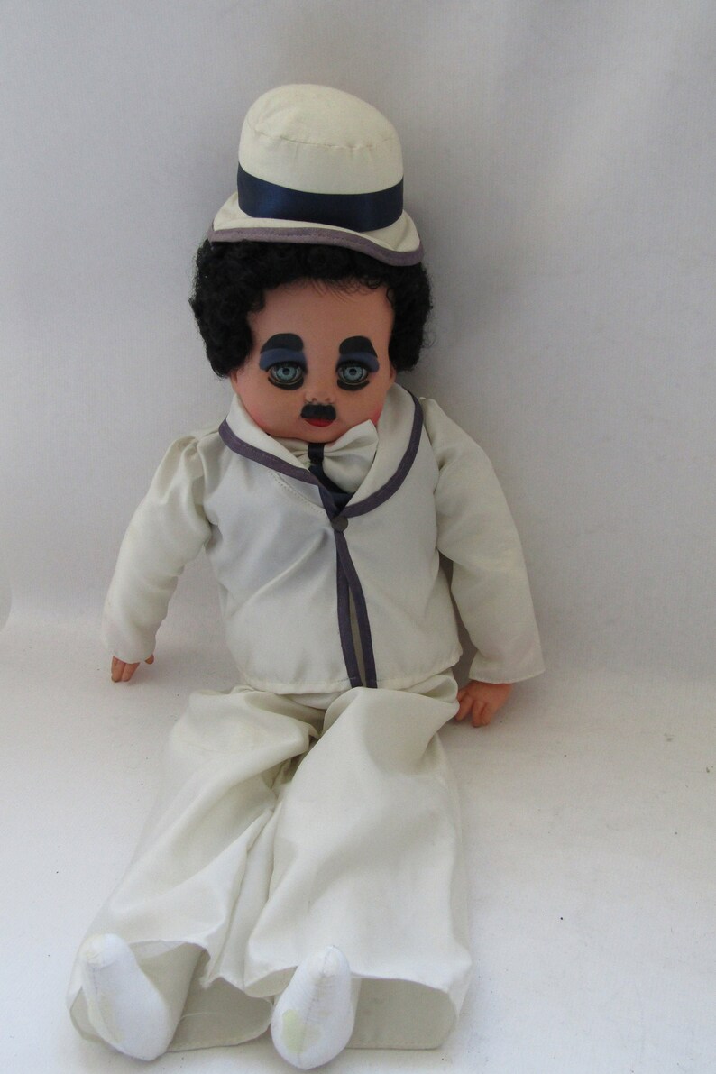 Charlie Chaplin Stuffed Doll Charlie Chaplin Doll Vintage - Etsy