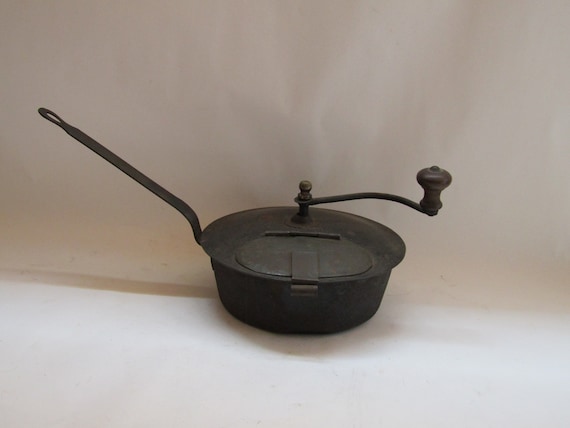 Antique Metal Greek Coffee Roaster Antique Coffe Roaster - Etsy