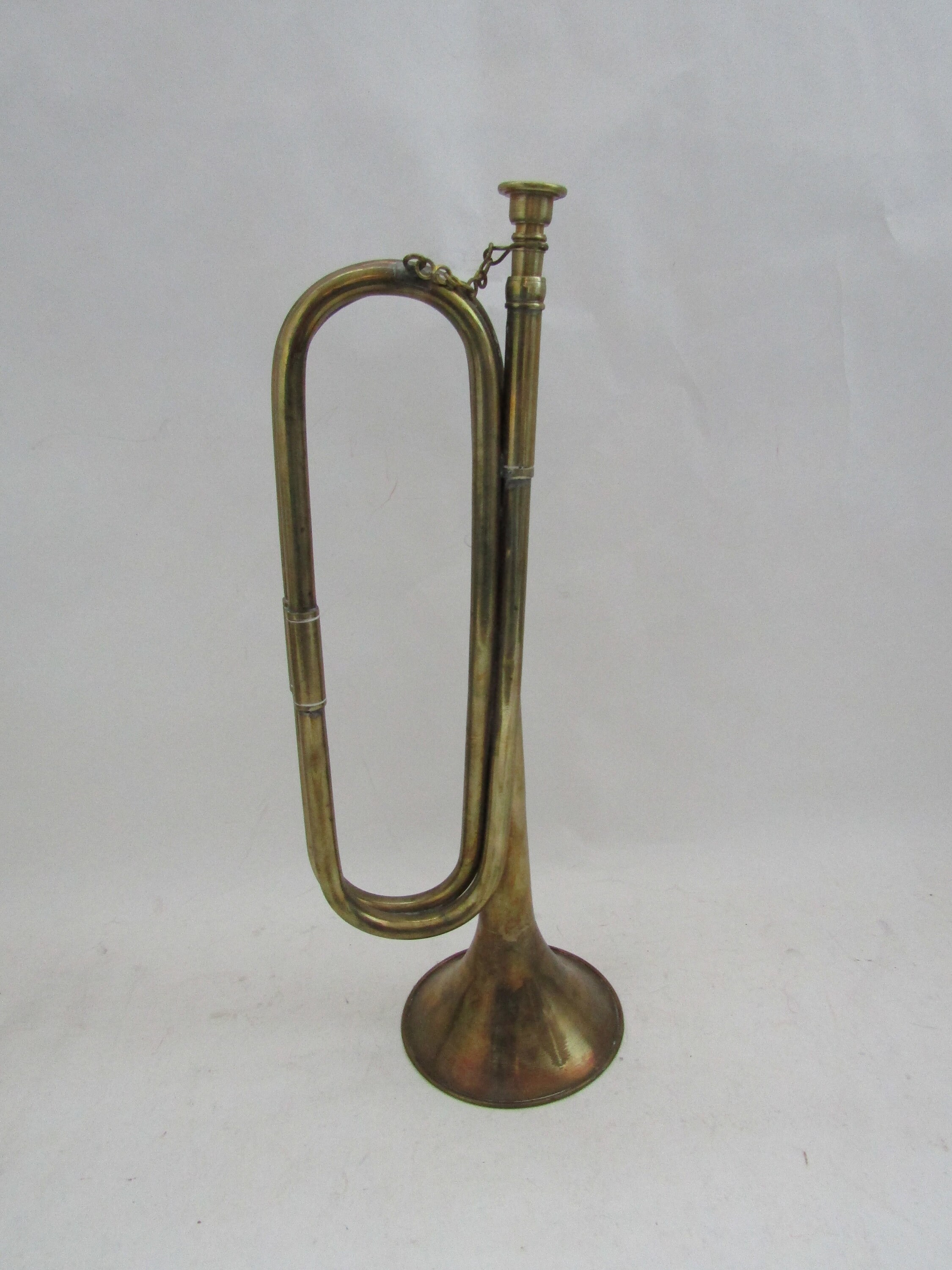 Vintage Brass Bugle Horn: Music Room Decor (40.5cm) - Etsy
