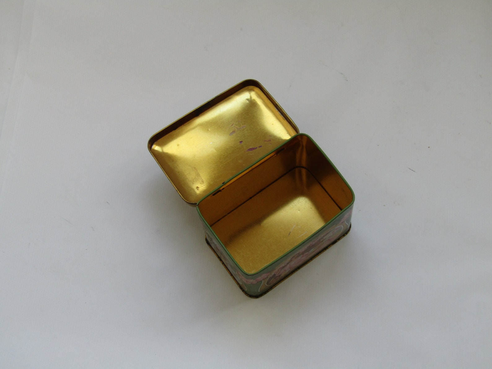 Vintage English Tin Can Litho Tin Container Vintage Tin - Etsy
