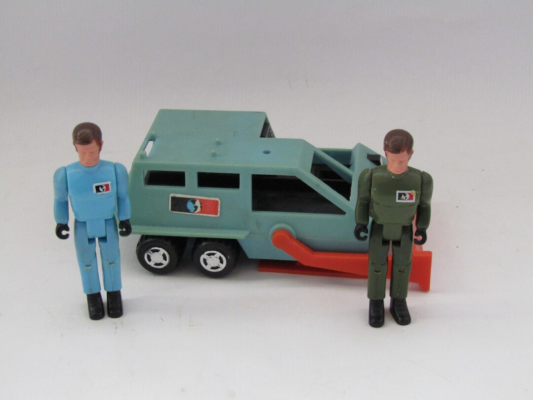 Vintage Lesney Mobile Action Command Vehicle With Figures - Etsy