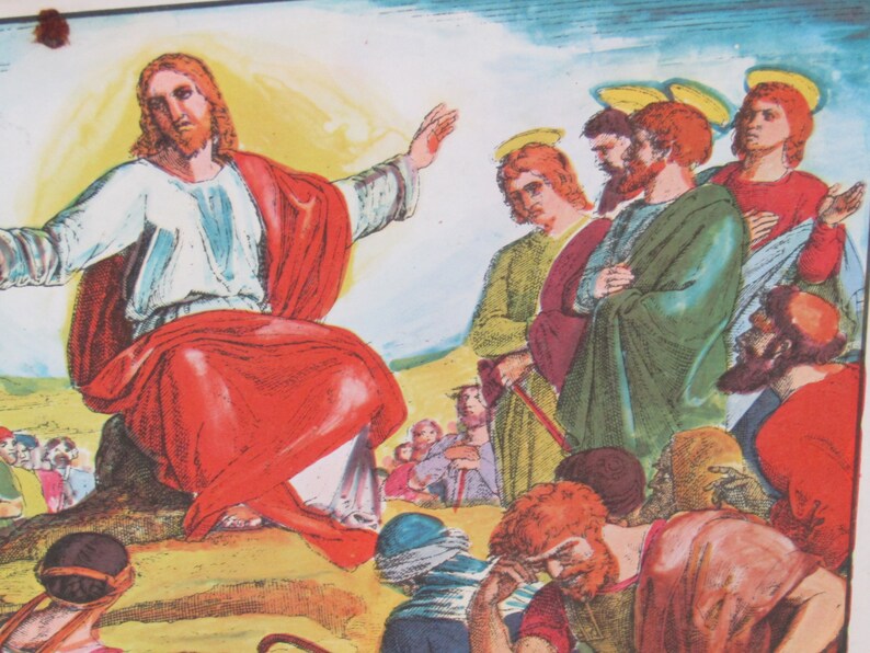 Educational Christian Wall Chart Jesus Conditional - Etsy