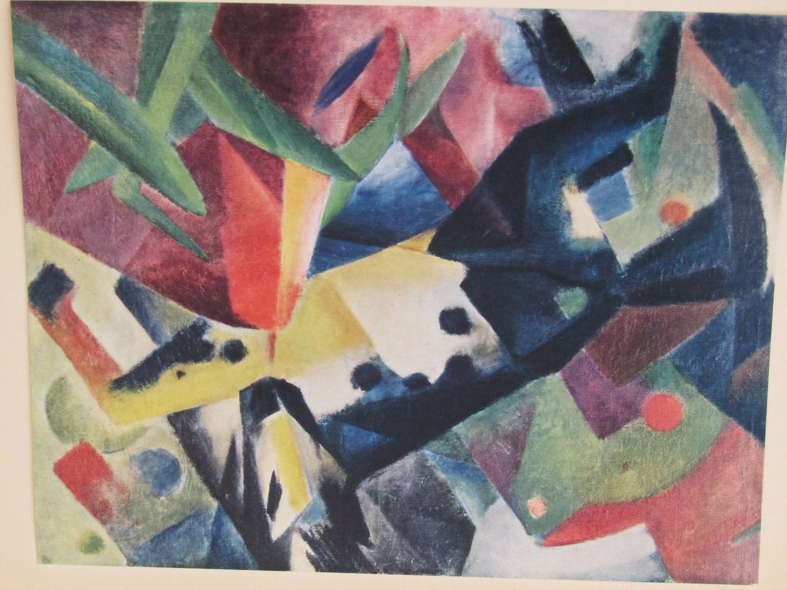 Franz Marc Franz Marc Art Print Abstract Art Print Abstract - Etsy