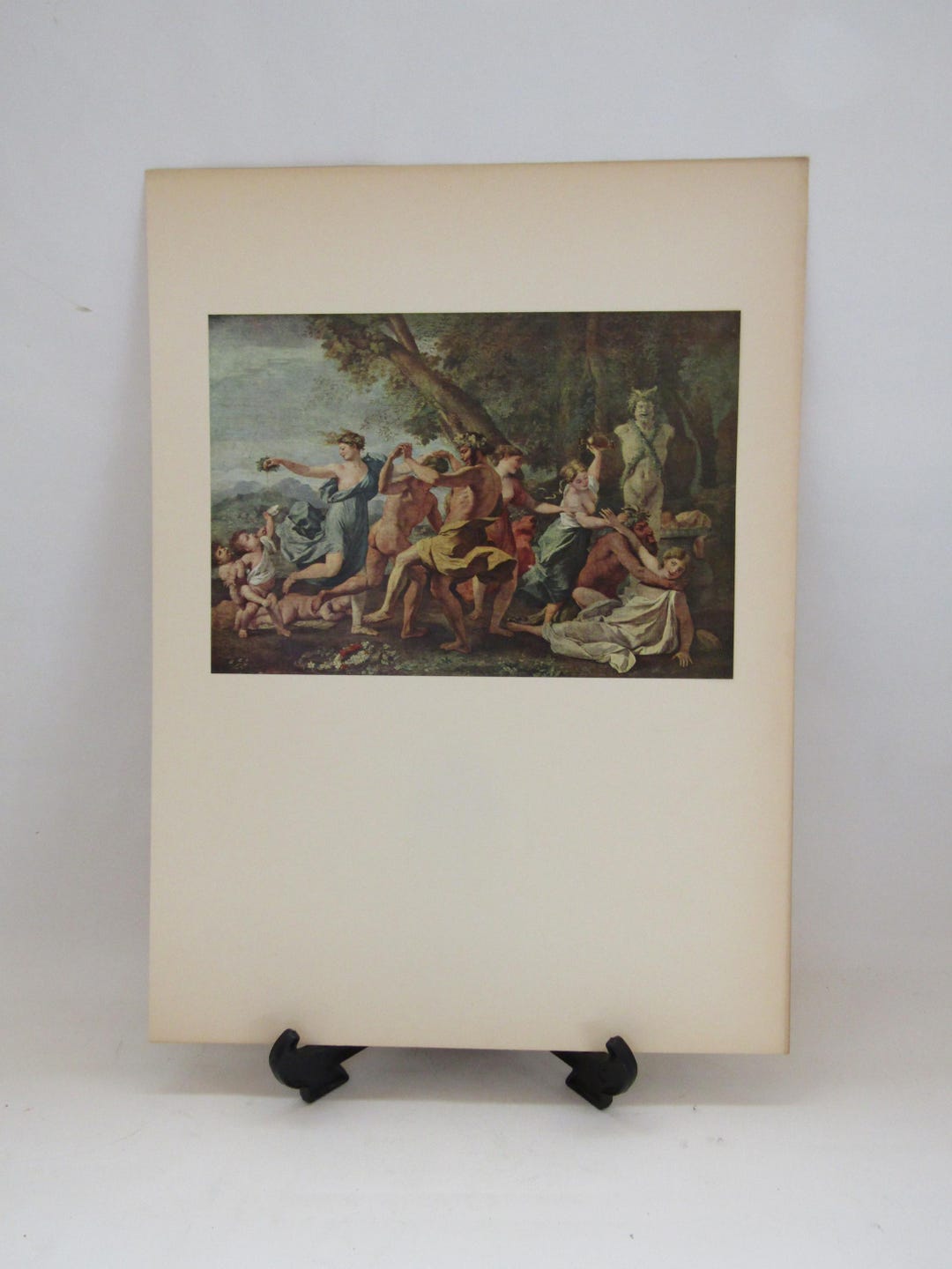 Nicolas Poussin 'bacchanale' Art Print: French Baroque, 1936 - Etsy