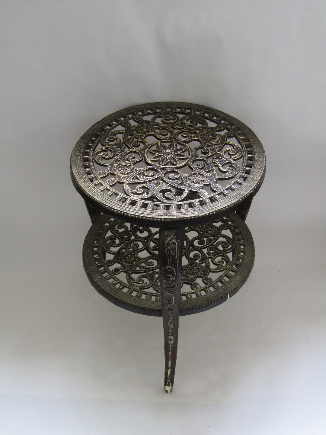Vintage Metal Table Antique Metal Table Old Iron Table Old - Etsy