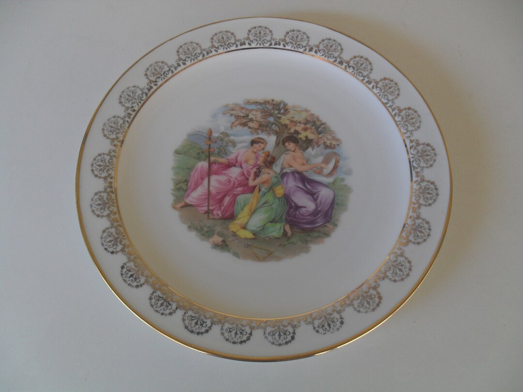 Vintage Krautheim & Adelberg Porcelain Plate: Selb Bavaria Germany ...