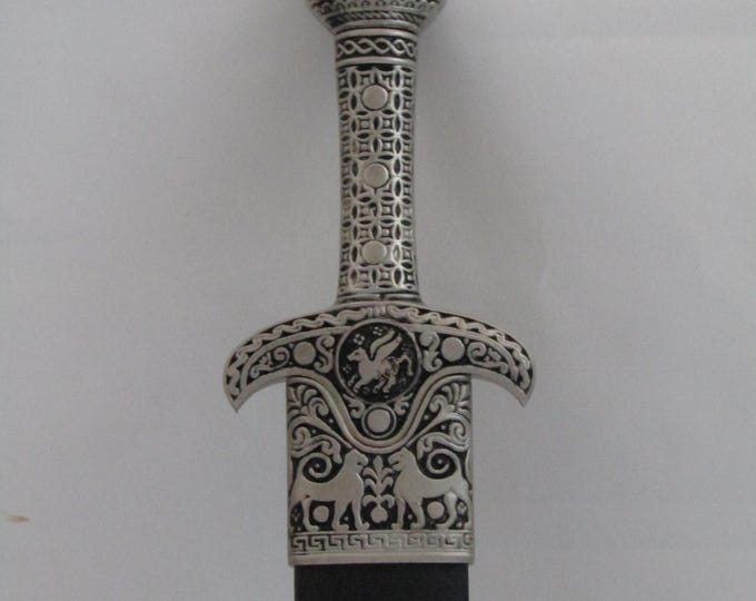 Vintage Steel Sword With Case, Double Edged Sword, Sword for Collection ...