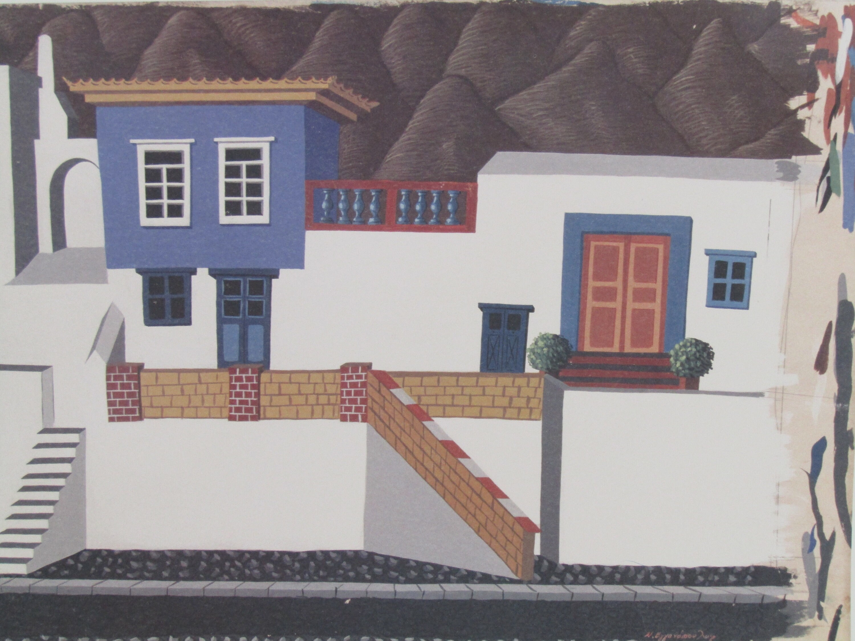 Nikos Engonopoulos Art Architecture of Secular Monuments | Etsy