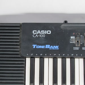 Casio CA 100 Keyboard Synthesizer, It Works Smoothly, Vintage Casio ...